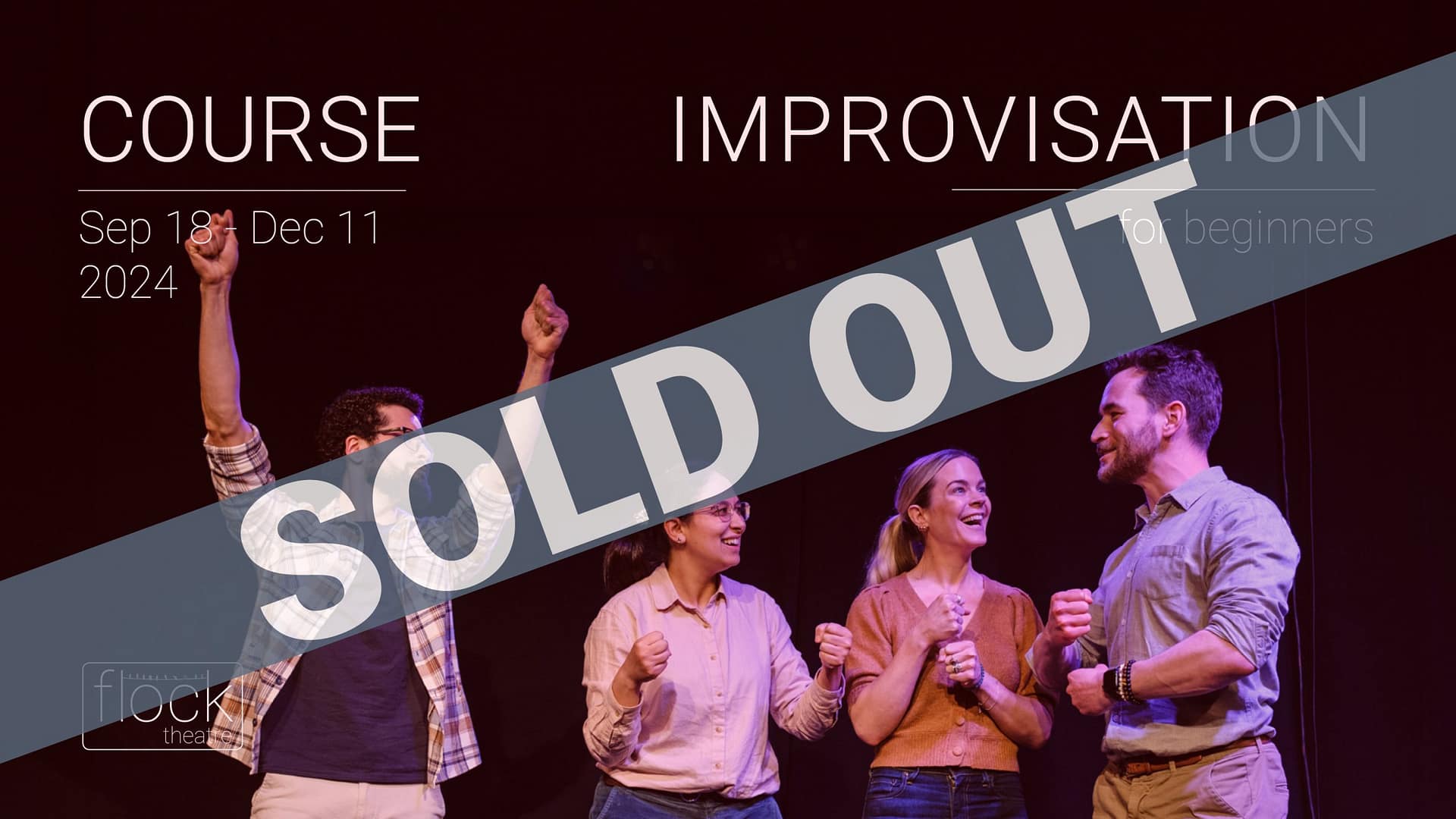 Improvisation for Beginners – Early class | Flock Theatre